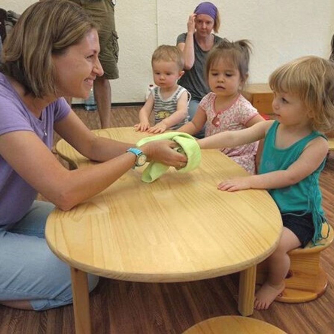 Wooden Stool for Children. RIE and Montessori Inspired – RAD Children's ...