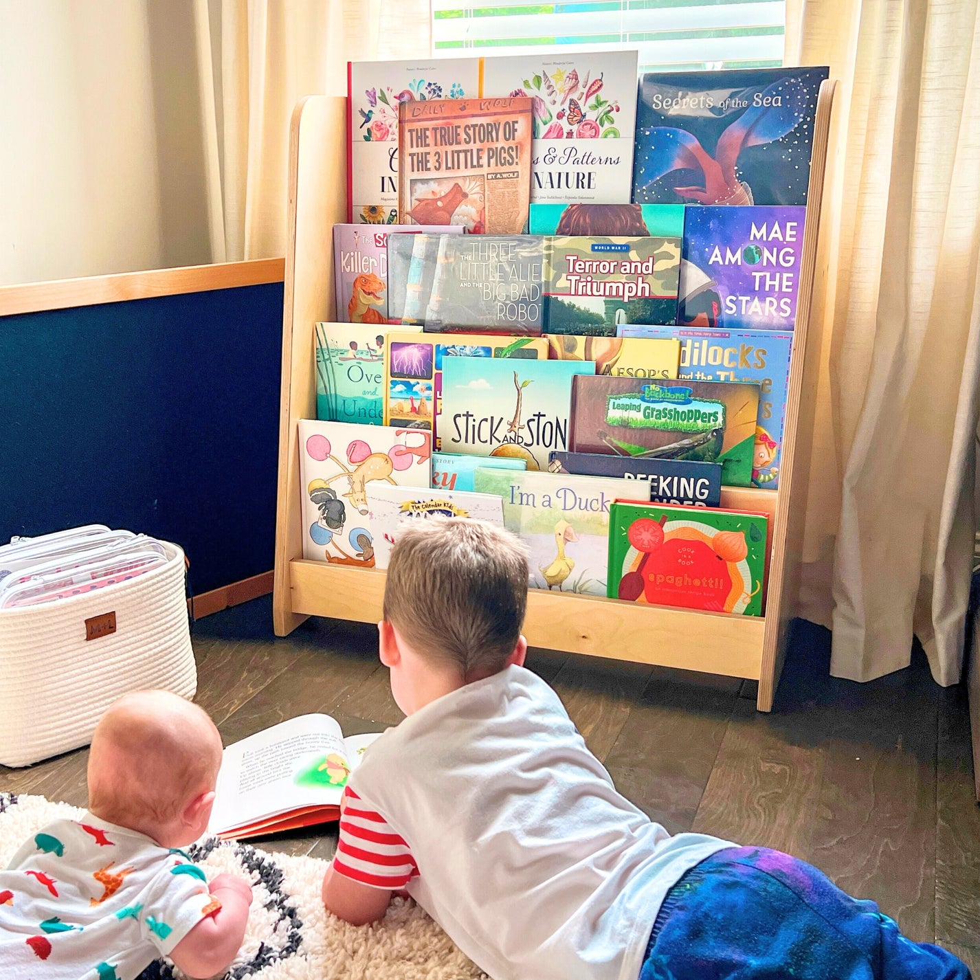 Tiered Montessori Bookshelf: Encourage Independent Reading