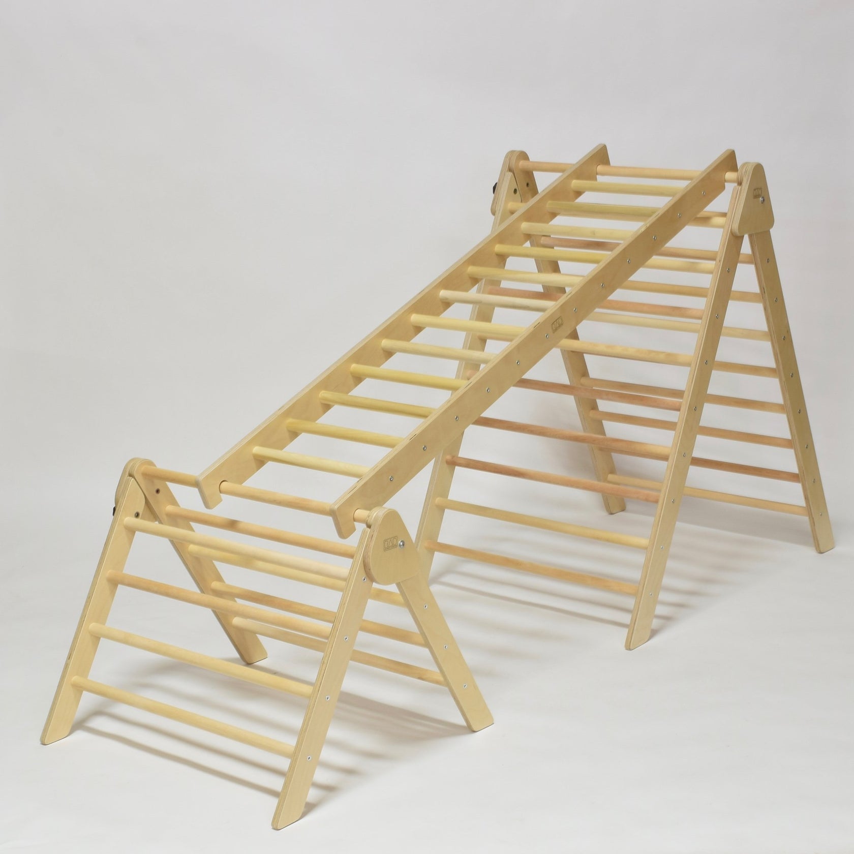 Ladder for Pikler Triangles. American made out of wood.
