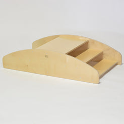 Toddlers Rocking Boat: Wooden Stairs & Play Set