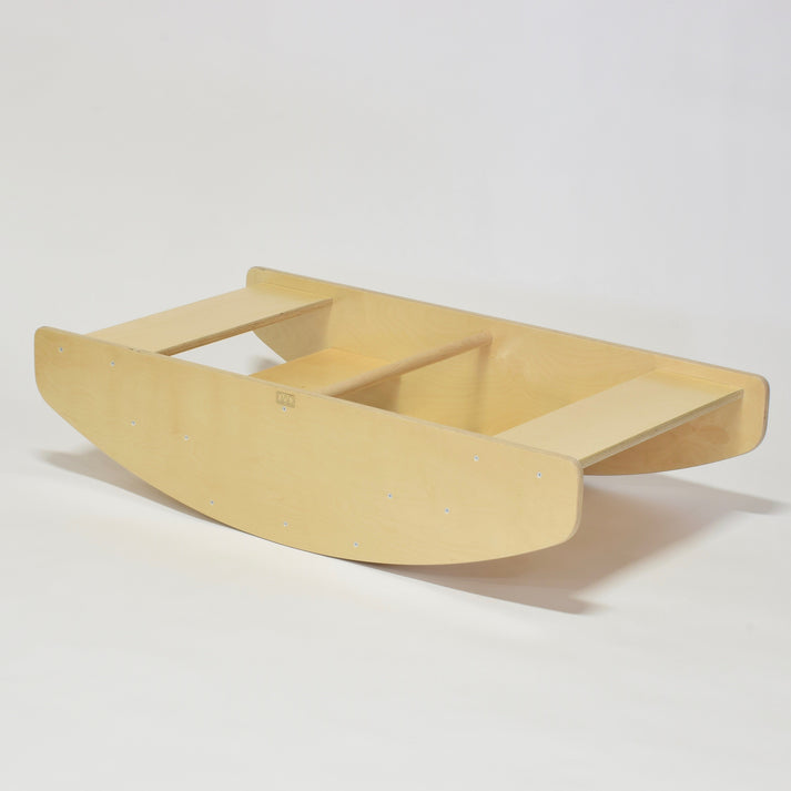 Toddlers Rocking Boat: Wooden Stairs & Play Set